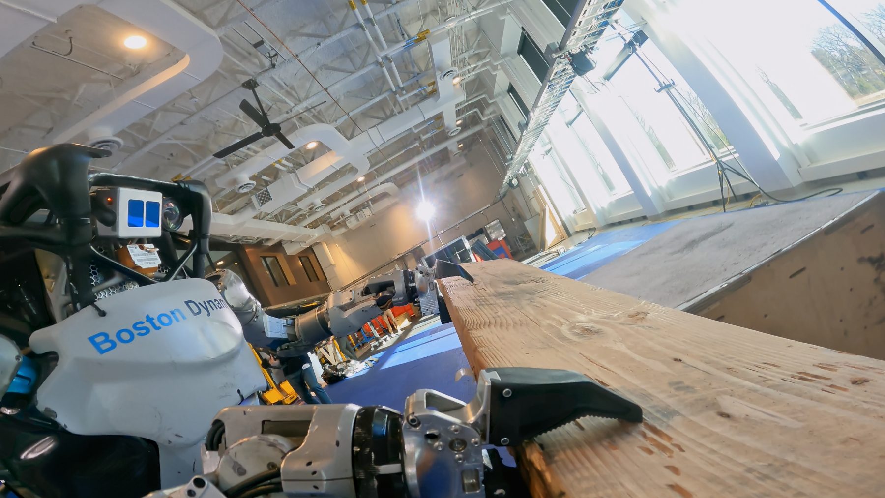 Boston Dynamics – From Sim To Scaffold (BTS) - NewLeaf Productions